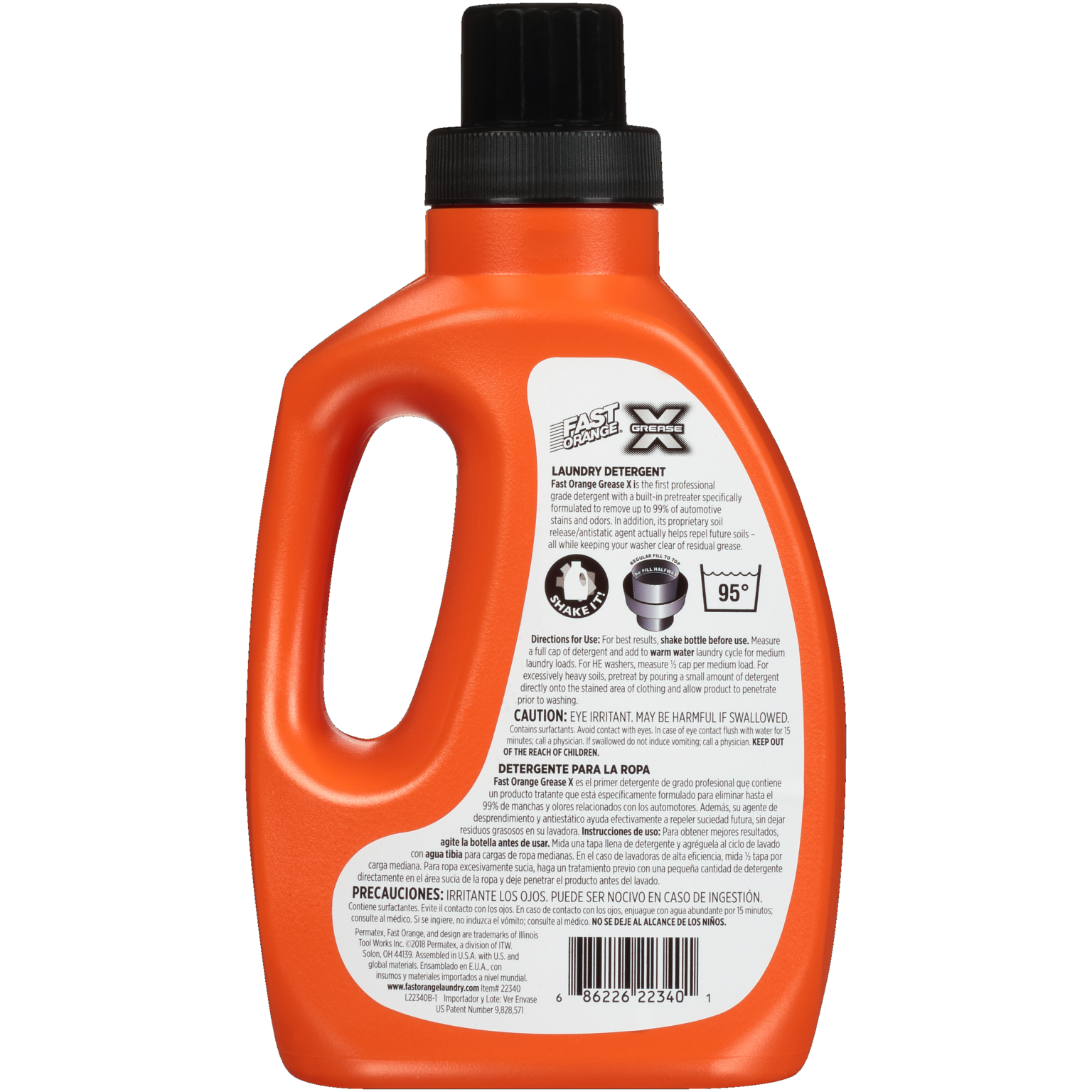 Fast Orange® Grease X Laundry Detergent - Fast Orange®